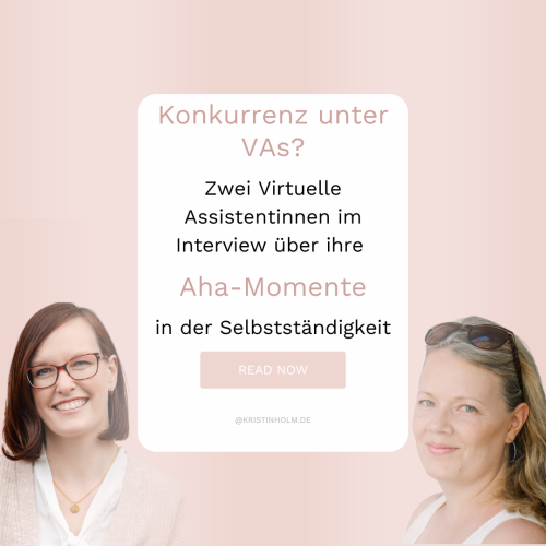 Konkurrenz unter VAs? Zwei Virtuelle Assistentinnen im Interview über ihre Aha-Momente in der ...