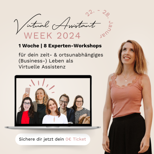 Virtual Assistant Week 2024 - Wir feiern die Virtuelle Assistenz! - Kristin Holm - VA Business Coach